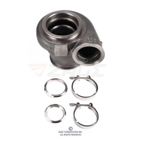 G30 A/R 0.72 V-Band Turbine Housing Reverse Rotation – zageturbo